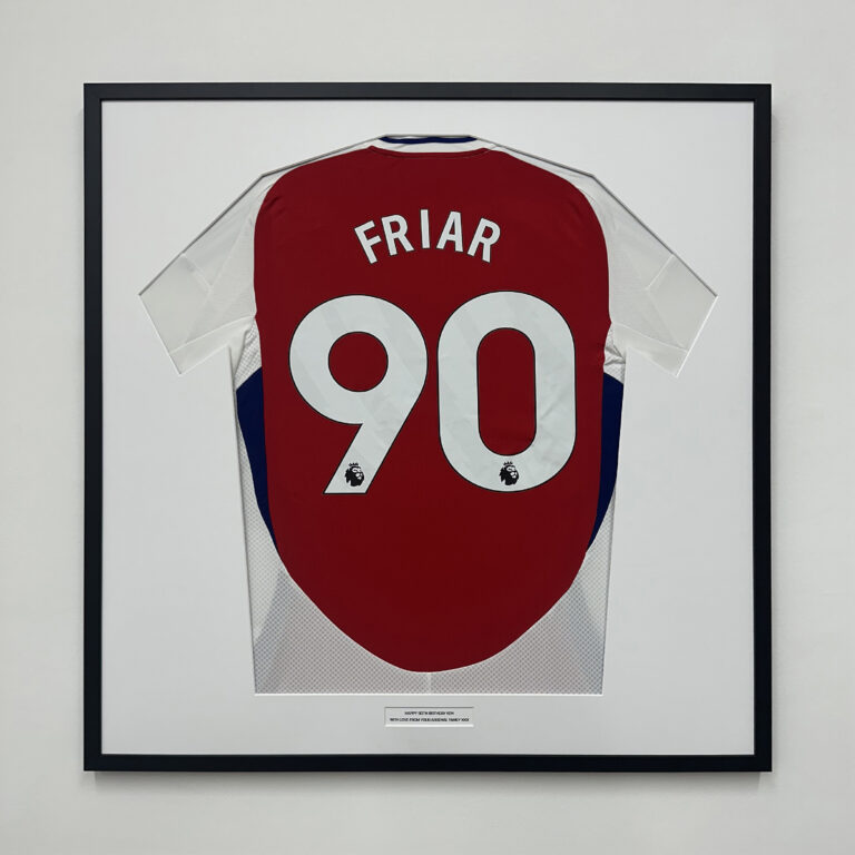 Expert Football Shirt Framing for Collectors and Fans